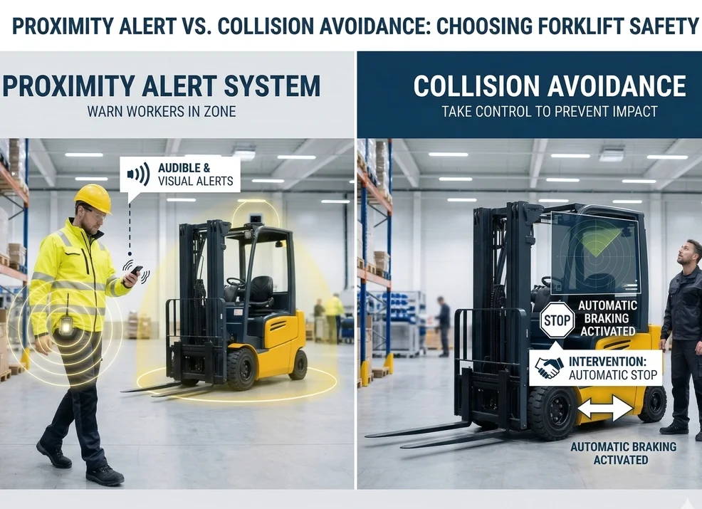Forklift Proximity Alert System Vs Collision Avoidance